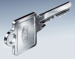 Clé BKS, Reproduction de clefs à carte pour cylindres de sécurité ...